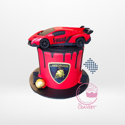 LAMBO CAKE | THE CRAVERY CAKES