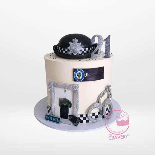 POLICE CAKE | THE CRAVERY CAKES