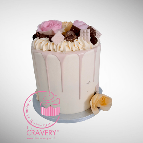 SIMPLE DRIP CAKE | THE CRAVERY CAKES