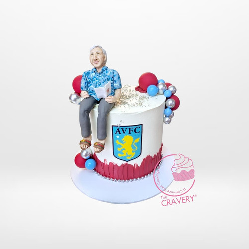 ASTON VILLA CAKE BIRMINGHAM | THE CRAVERY CAKES