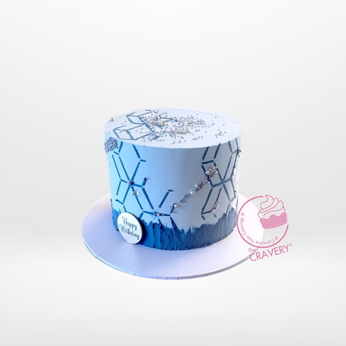 MODERN SIMPLE MENS BIRTHDAY CAKE | THE CRAVERY CAKES