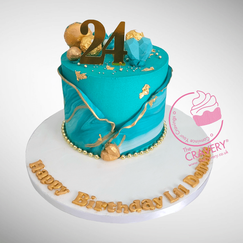 24TH BIRTHDAY CAKE | THE CRAVERY CAKES