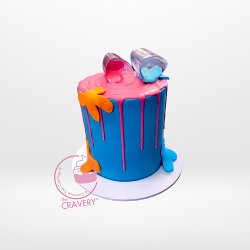 SLIME CAKE | THE CRAVERY CAKES