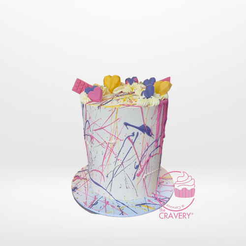 SPLATTER CAKE | THE CRAVERY CAKES