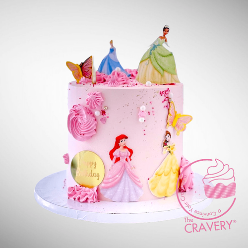 CAKE PRINCESS CAKE | THE CRAVERY CAKES