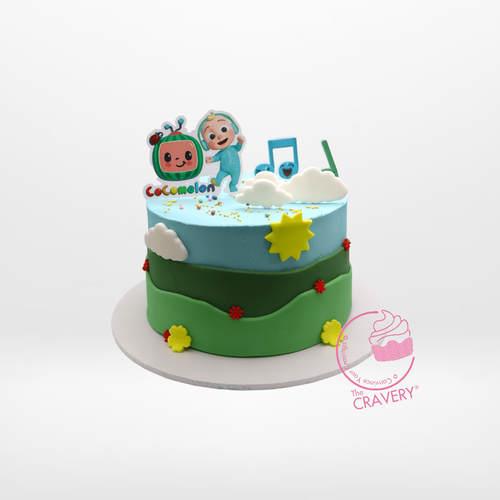 EASY COCOMELON CAKE | THE CRAVERY CAKES