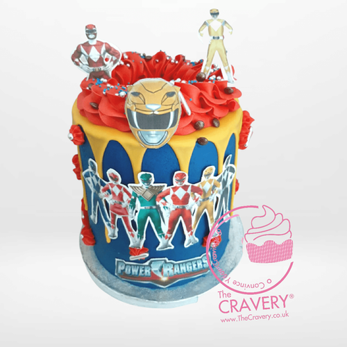 POWER RANGERS CAKE | THE CRAVERY CAKES