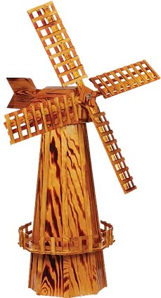 Large Wooden Windmill | Swings N Things