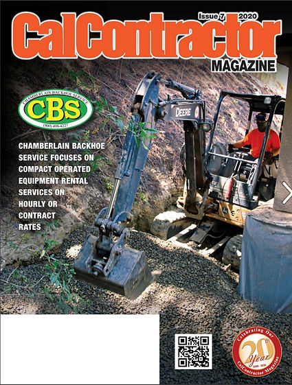 Chamberlain Backhoe Service | Operated Equipment Rental | California