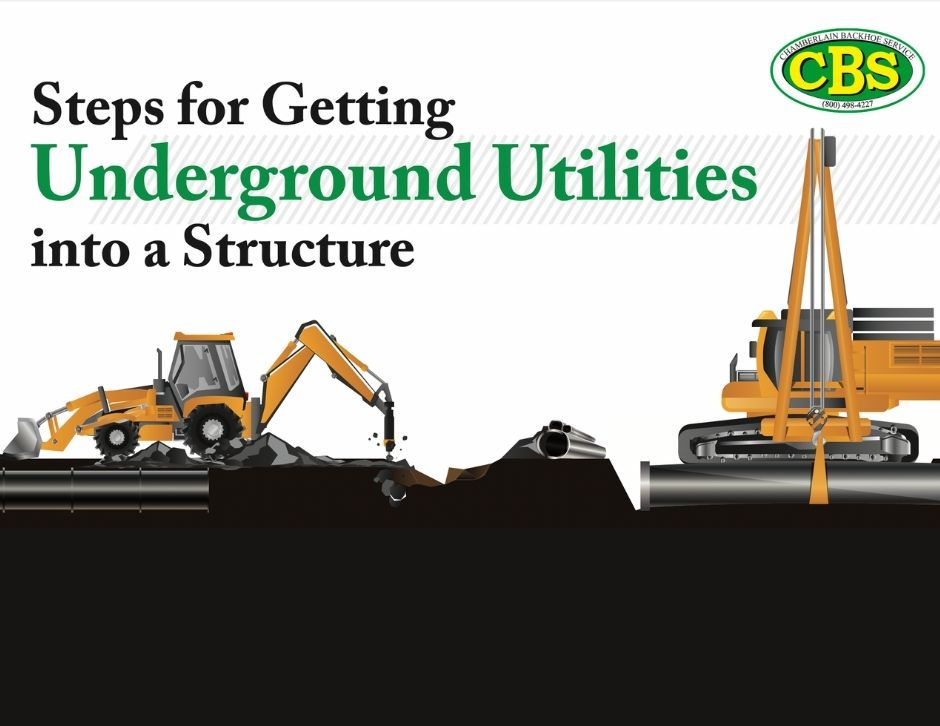 Steps for Getting Underground Utilities Into a Structure