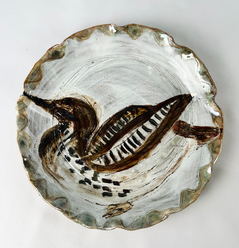 ‘the black throated diver plate’ | Jacqueline Boyce
