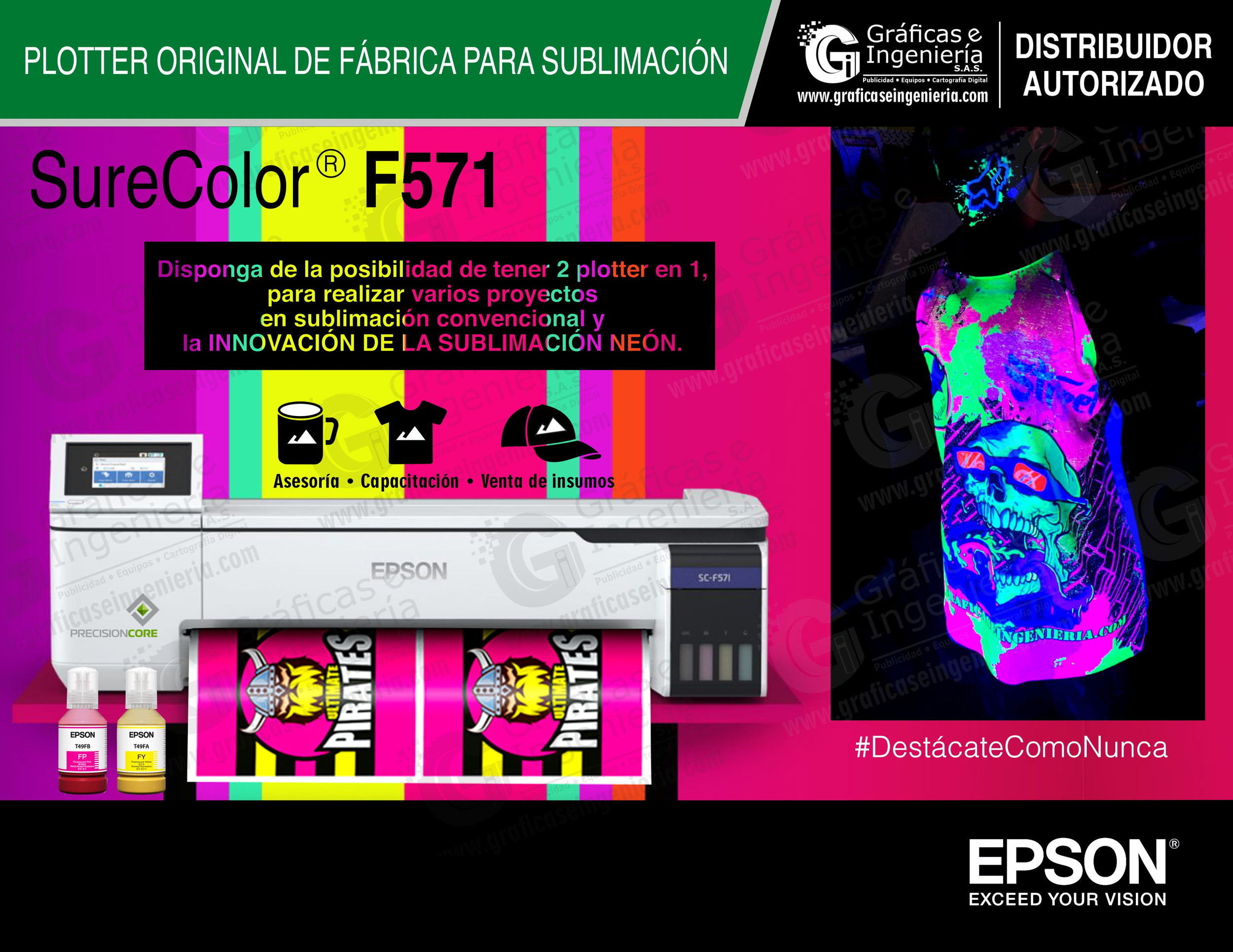 Plotter Epson SureColor F-571 | Paloquemao, Bogotá