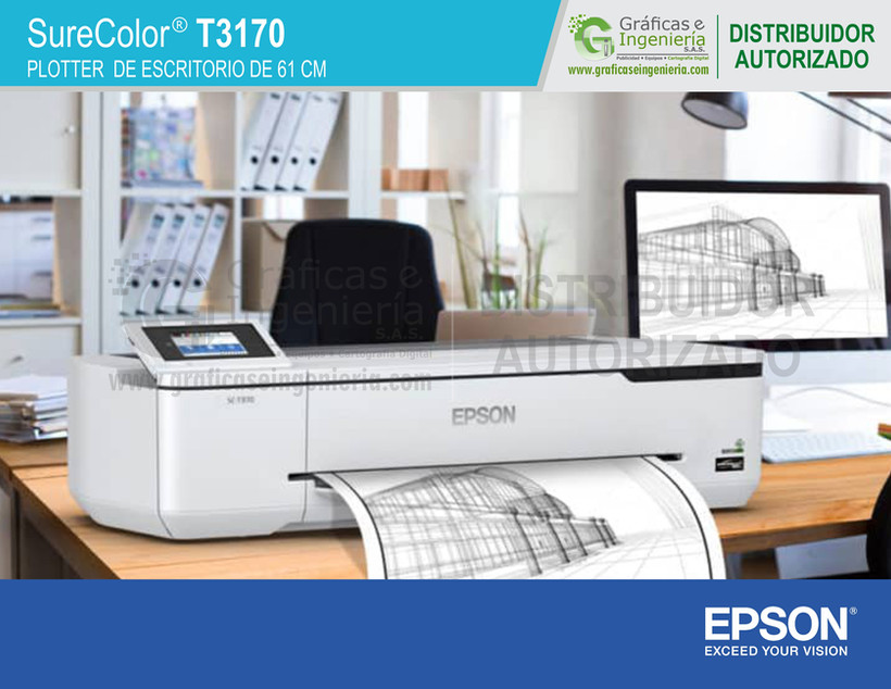 Plotter Epson SureColor T3170 | ImpresoraEpsonF170