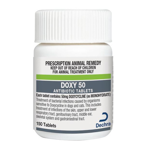 Doxycycline Antibiotics for Dogs: Monohydrate Chewable Tablets