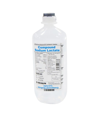 Hartmann's Solution (Sodium Lactate) fluid 500ml | Buy online pet ...