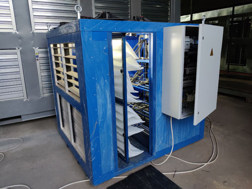 Mobile container for 16 mining ASICs | Caja para minería