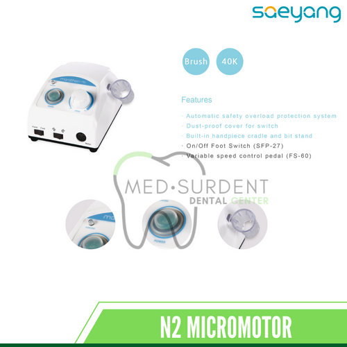 N2 Saeyang Marathon Micromotor | Medsurdent Dental