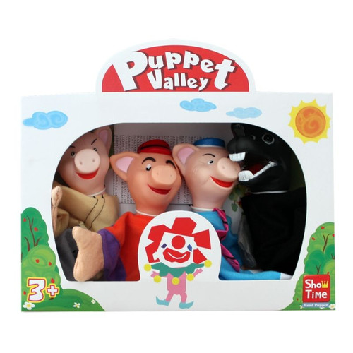 THREE PIGS - PUPPETS | Mavros Larnaca