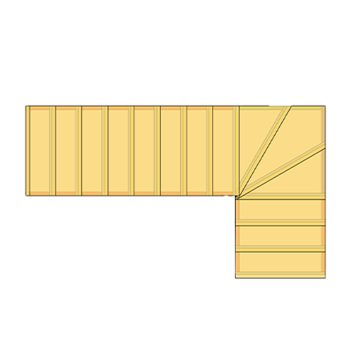 L Shaped Winder Stair Calculator - Interactive Online Plan Builder ...