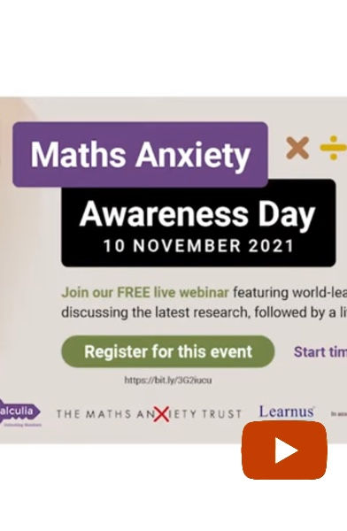 Maths Anxiety Awareness Day