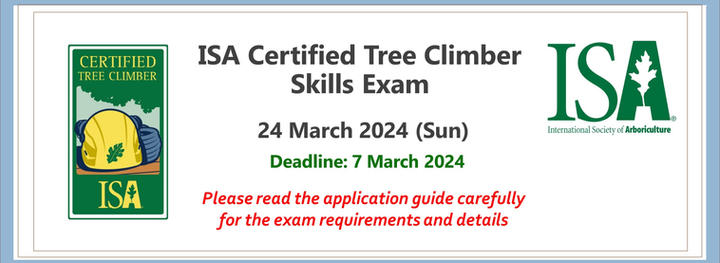 ISA Hong Kong Chapter Certified Arborist, Cetified Tree Worker Climber