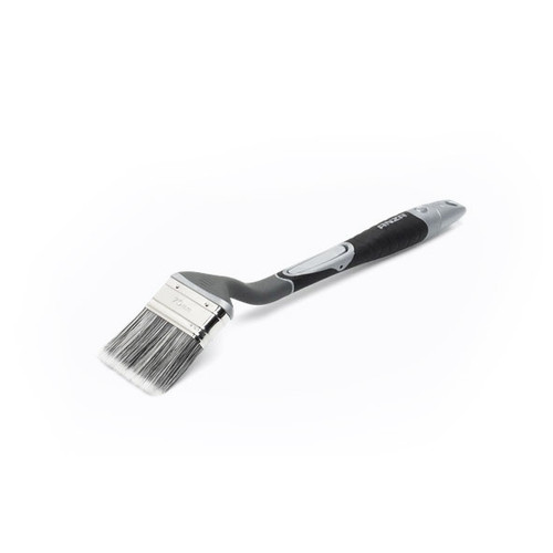 Angled Long Handled Filament Trim Brush - 2" Wide x 12" Long | Solvent ...
