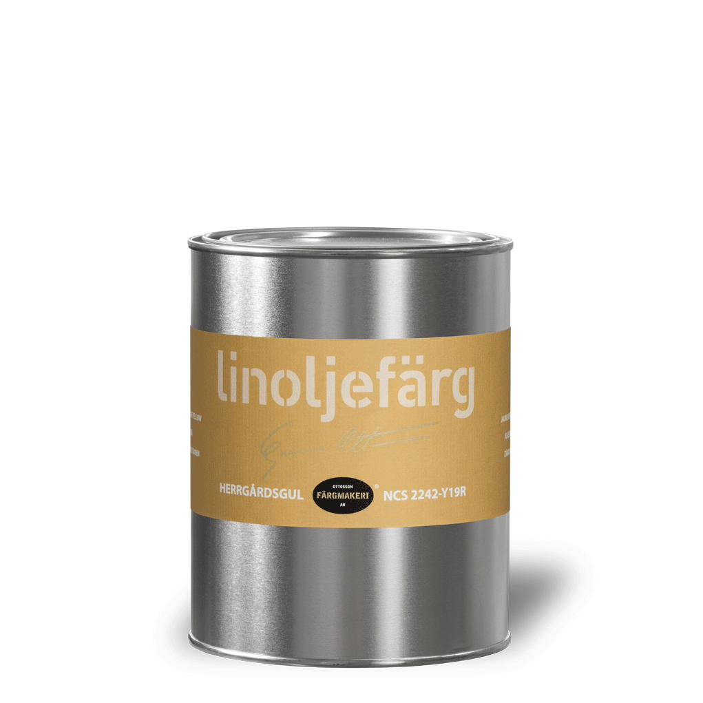 Manor House Yellow - Ottosson Linseed Oil Paint: 1 Liter | Solvent Free ...