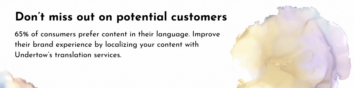 The Gradual Approach to Localization | Undertow Insights