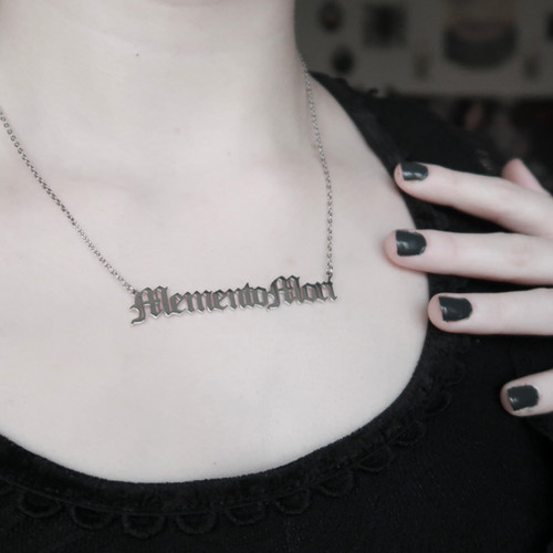 Memento Mori Necklace | SimplyGothic