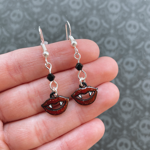 Gothic Cute Fangs Earrings | SimplyGothic