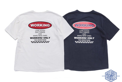 “WORKING” TEE THE UNION / THE BLUEST OVERALLS | themagicnumber|ザユニオン通販 ...