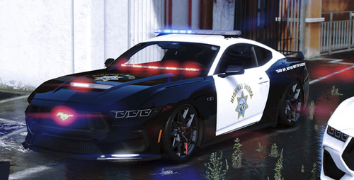 Mustang 2024 Police (3 Design) | RoyalCustom