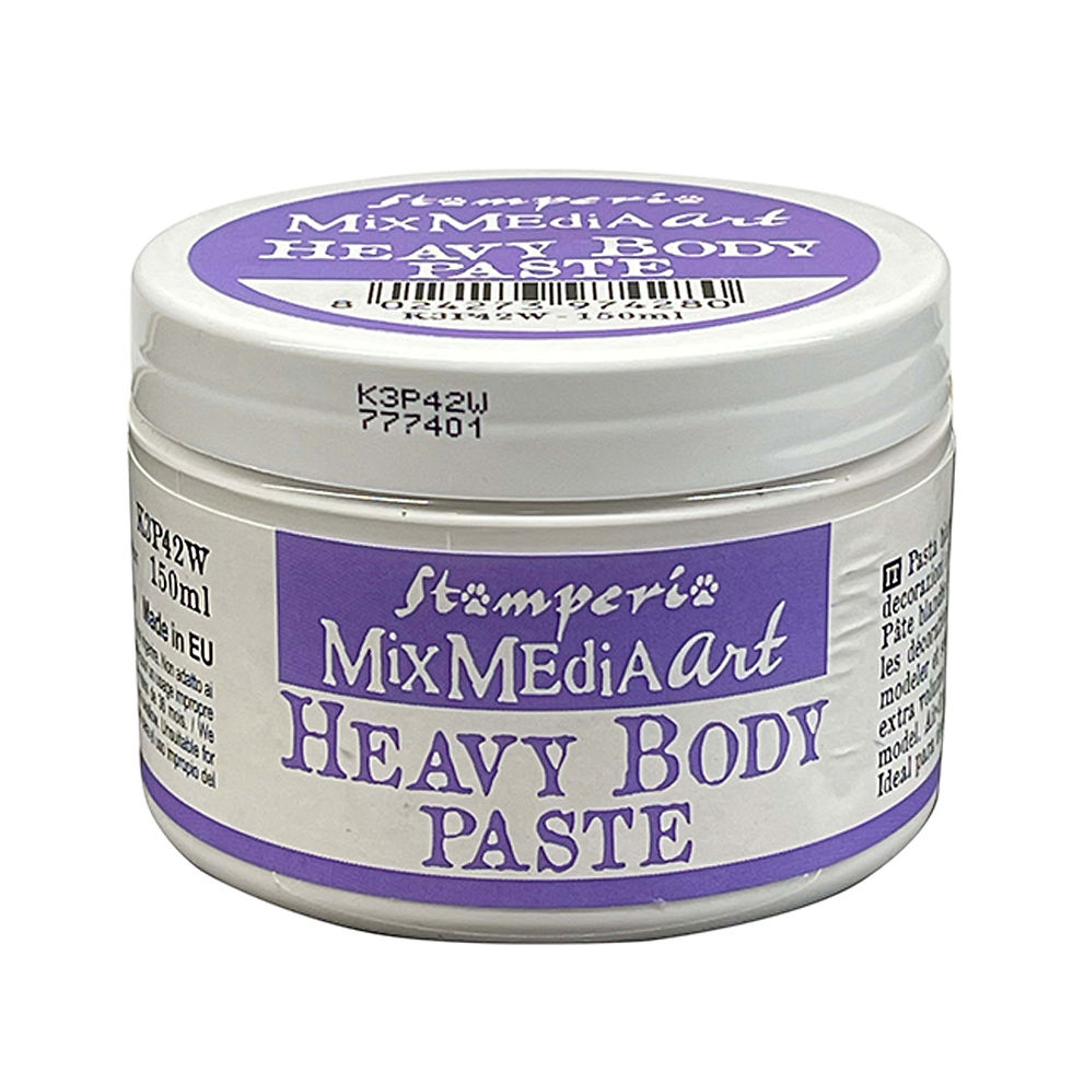 Heavy body paste ml 150 White | Stamperia
