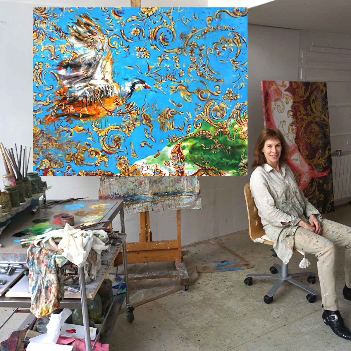 ART TALK with Anne Brenner, Paris-based French painter