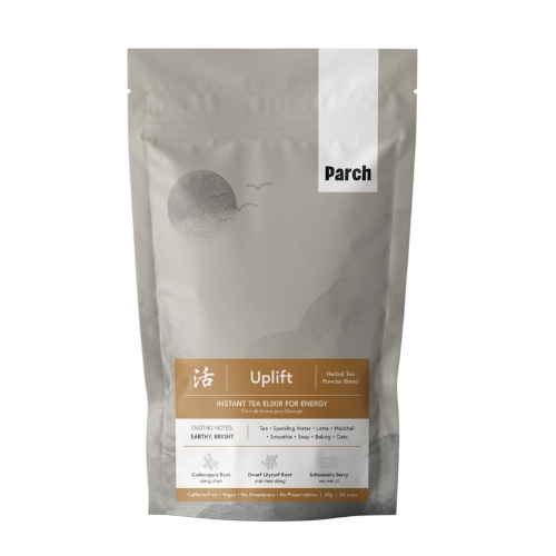 Parch Uplift Tea Elixir for Sustained Energy, 65g | Alternative ...
