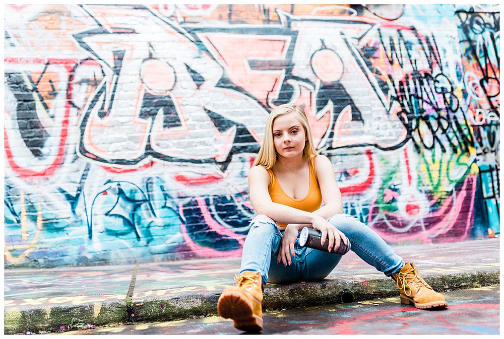 Zoe | Graffiti Alley Dance Photos | Baltimore Dance Photographer ...