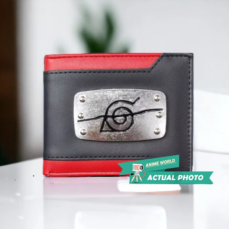 Naruto Anime metal sticker Akatauki Wallet | animeworld.co.nz