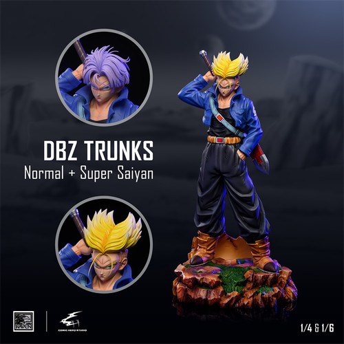 Dragon Ball Big Trunks 1/6 Comic Hero RAVEN GK Global Limited 288 PCS ...