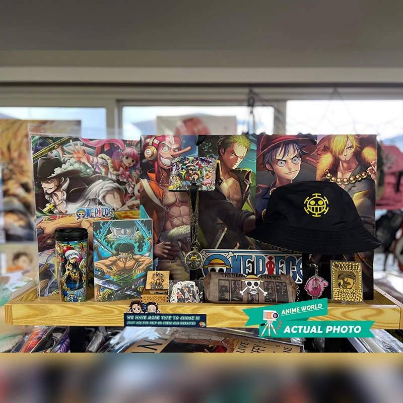 One Piece Gift Bag Combo Anime themed Birthday Gift | animeworld.co.nz