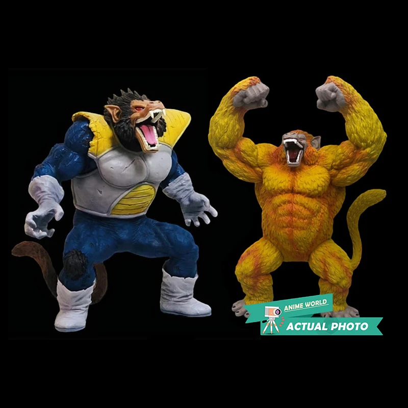 Dragon Ball The Golden Great Ape/Vegeta Great Ape Transformation PVC ...