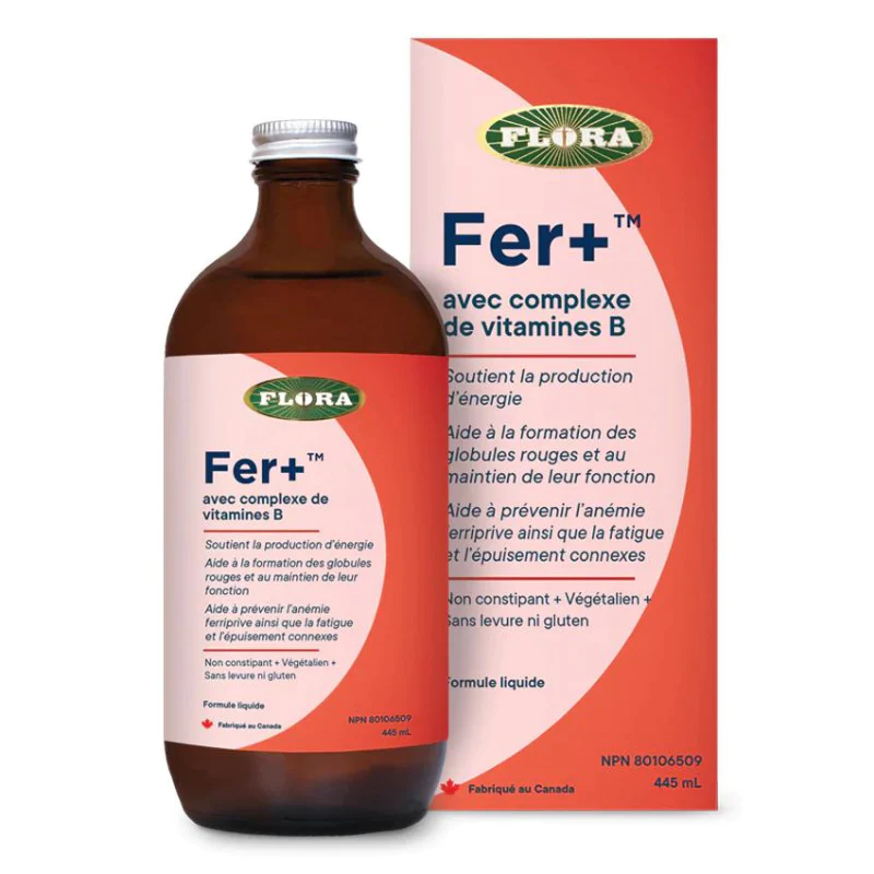 FER+ avec complexe de vitamines B | Vitavie au Naturel