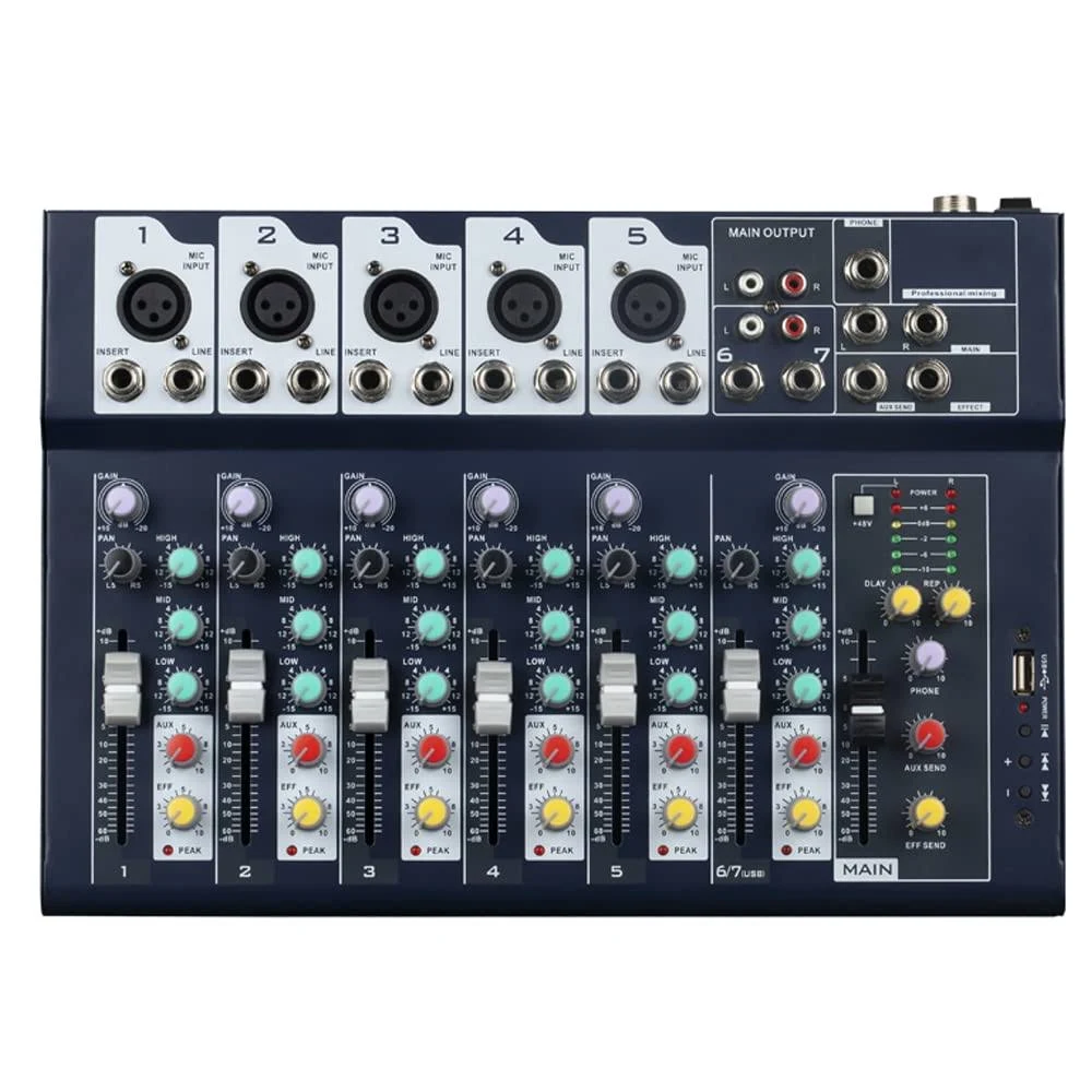 Weymic Professional Mixer | 7-Channel 2-Bus Mixer for Hire | Marvellous ...