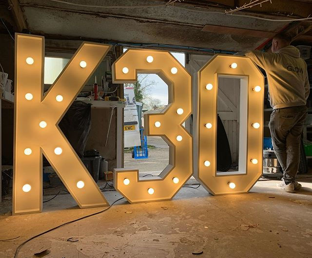 Light Up Letters & Numbers | Marvellous Glow Ltd