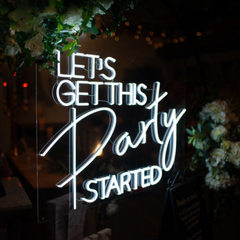 Neon Sign Hire London & Essex | Custom Neon Signs for Events & Celebrations