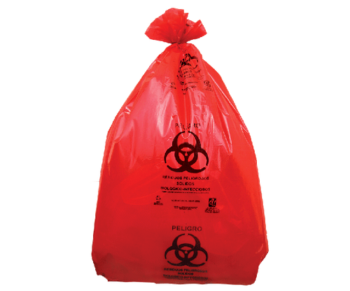 Bolsa de polietileno para RPBI 20 x 30 - Paquete 100 piezas | IEA ...