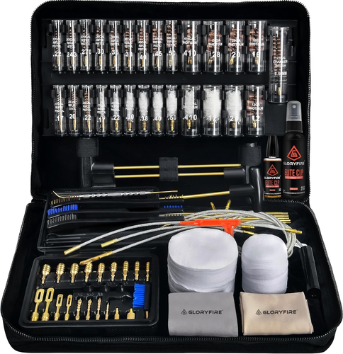 GLORYFIRE Gun Cleaning Kit Handgun Shotgun Pistol Cleaning Kit for All ...