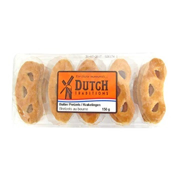 DUTCH TRADITIONS Butter Pretzel Cookies ( Krakelingen ) 150g | Dutchmarket