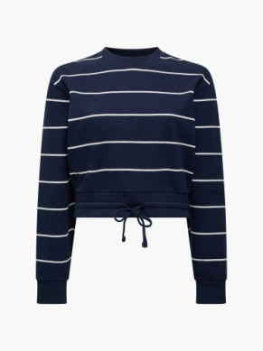 French Connection Sunday Sweat Striped Top | Inis Online