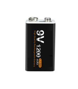 Lithium 1.2A 9V Rechargeable PP3 Battery | IO-PRO Componentshttps ...