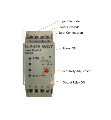 Liquid Level Relay for 3 or 5 Electrode FOGRods | Water Automation